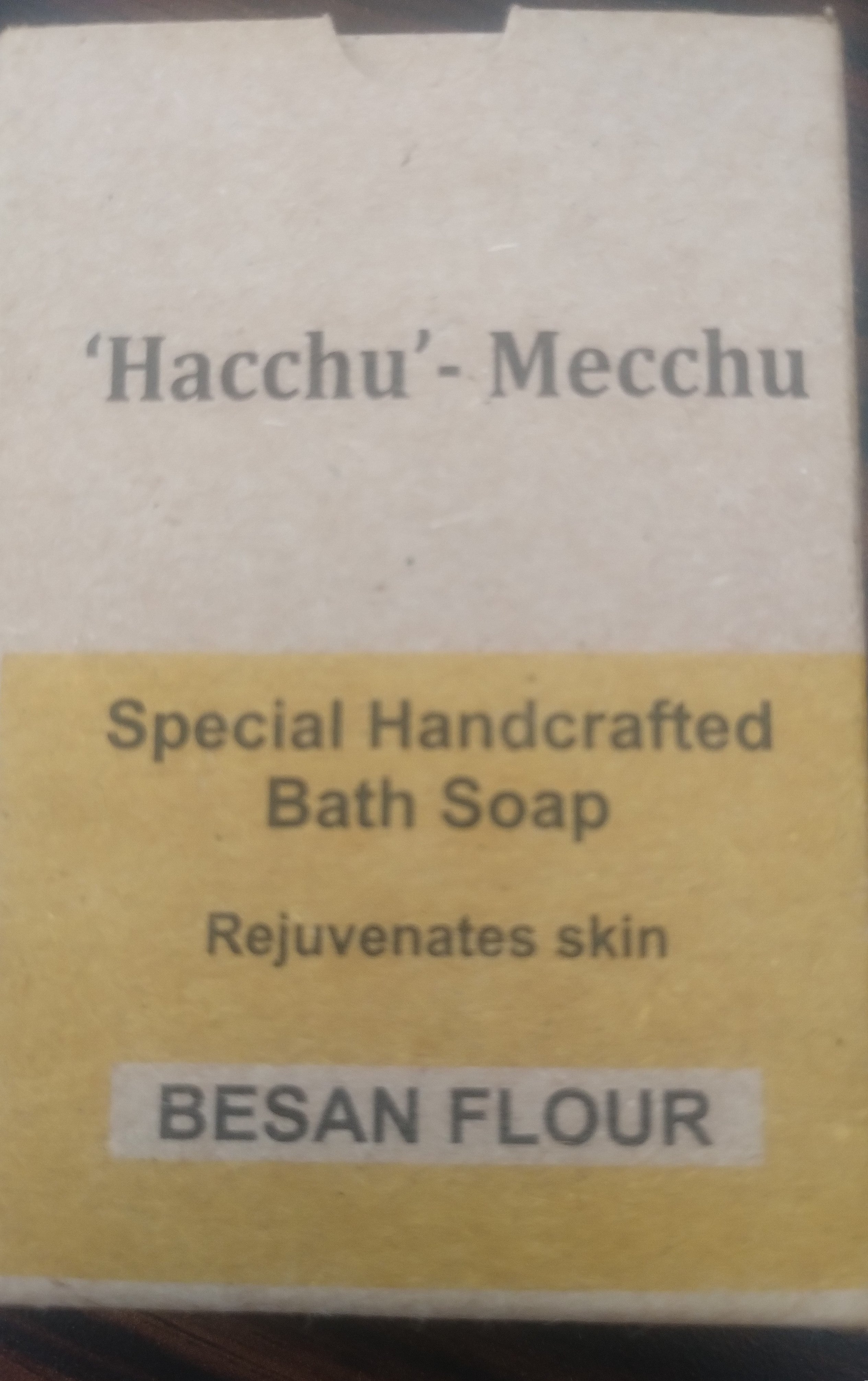 Besan Flour Hand Made Soap – Ask Nutri Foods